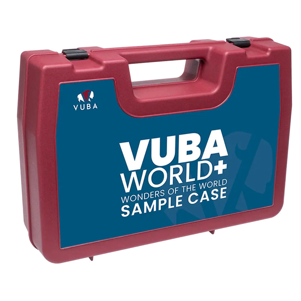 World Plus Sample Case | Vuba Surfaces